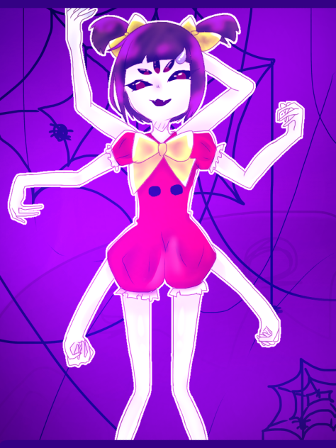 Undertale-Muffet - ibisPaint