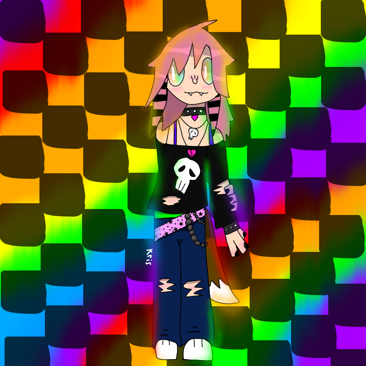 Scene girl! 🖤 - ibisPaint