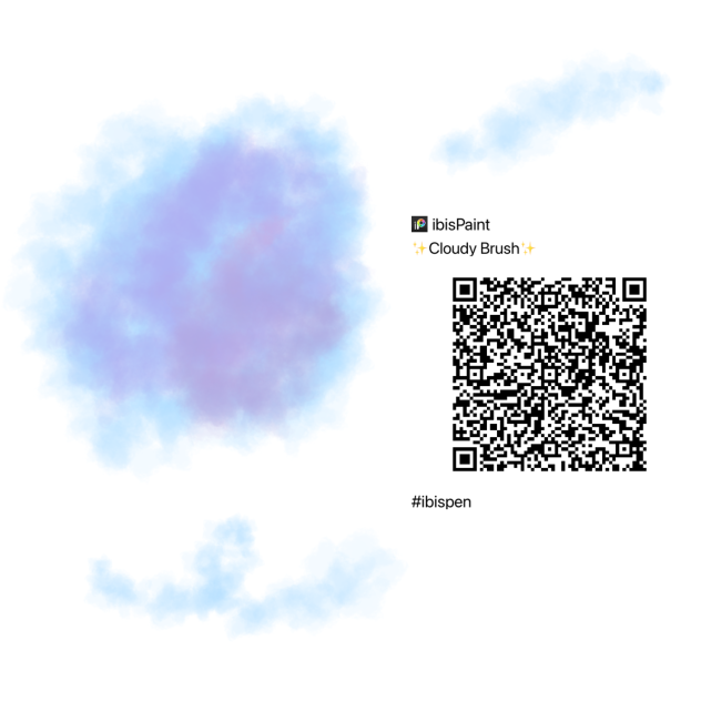 Cloudy Brush - ibisPaint
