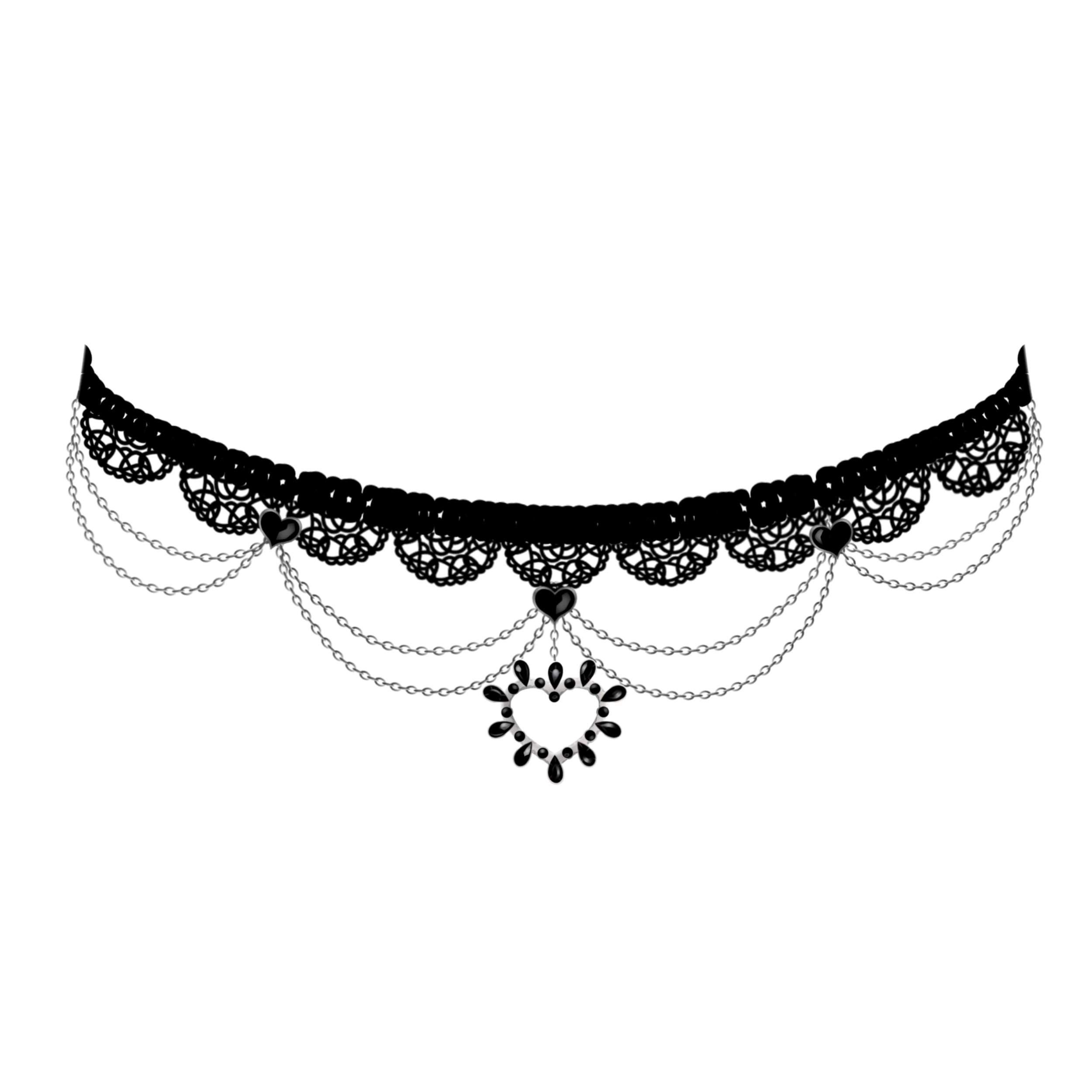 Gothic Necklace - ibisPaint