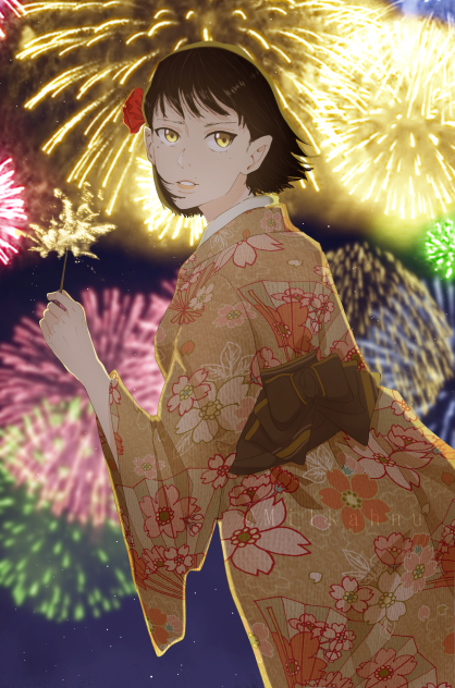 Fireworks - ibisPaint