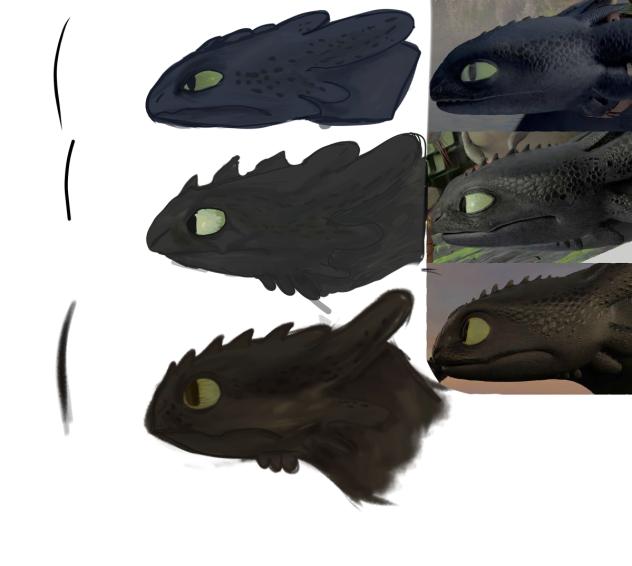 Night fury - ibisPaint