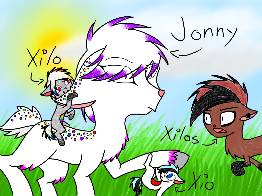 Jonny and his friends - Jonny the deer - ibisPaint