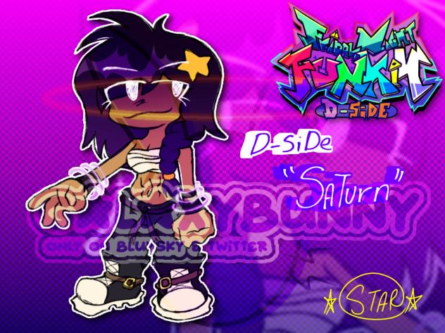 Fnf Dside “Saturn my Fnf Oc” - ibisPaint