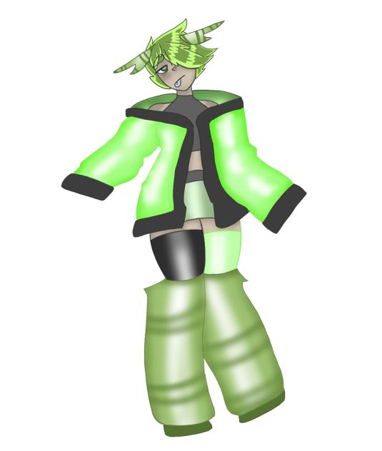 Malachite character outfit idea - ibisPaint