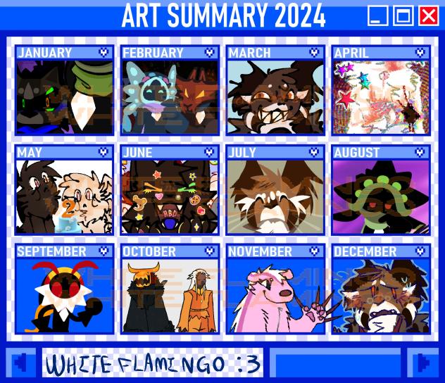 art summary 2024 - ibisPaint