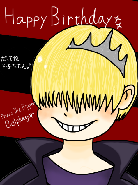 Happy Birthday Belphegor - ibisPaint