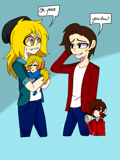 Dylan and Bryan as parents.. - ibisPaint
