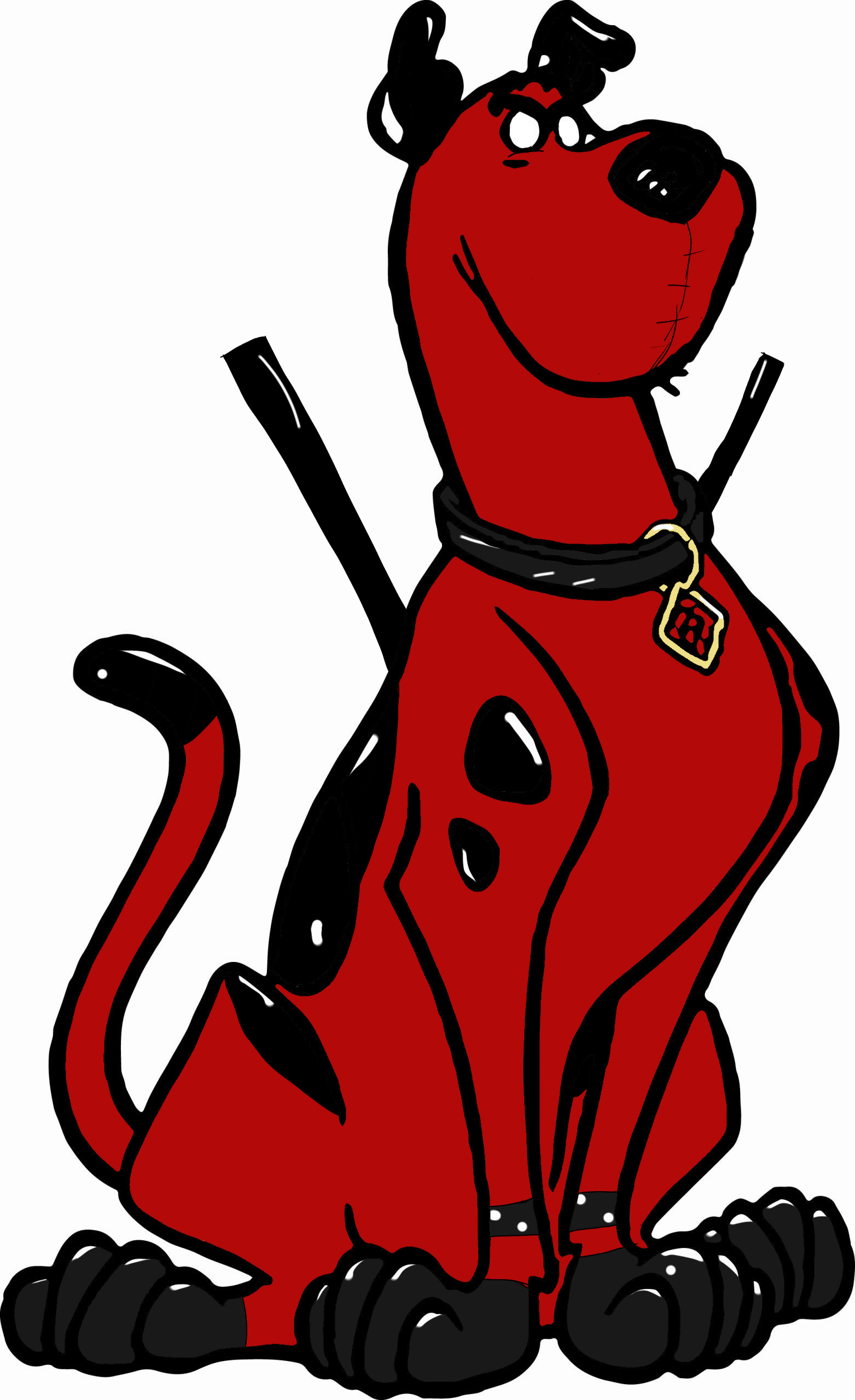 Scooby Doo and Deadpool mixed together - ibisPaint