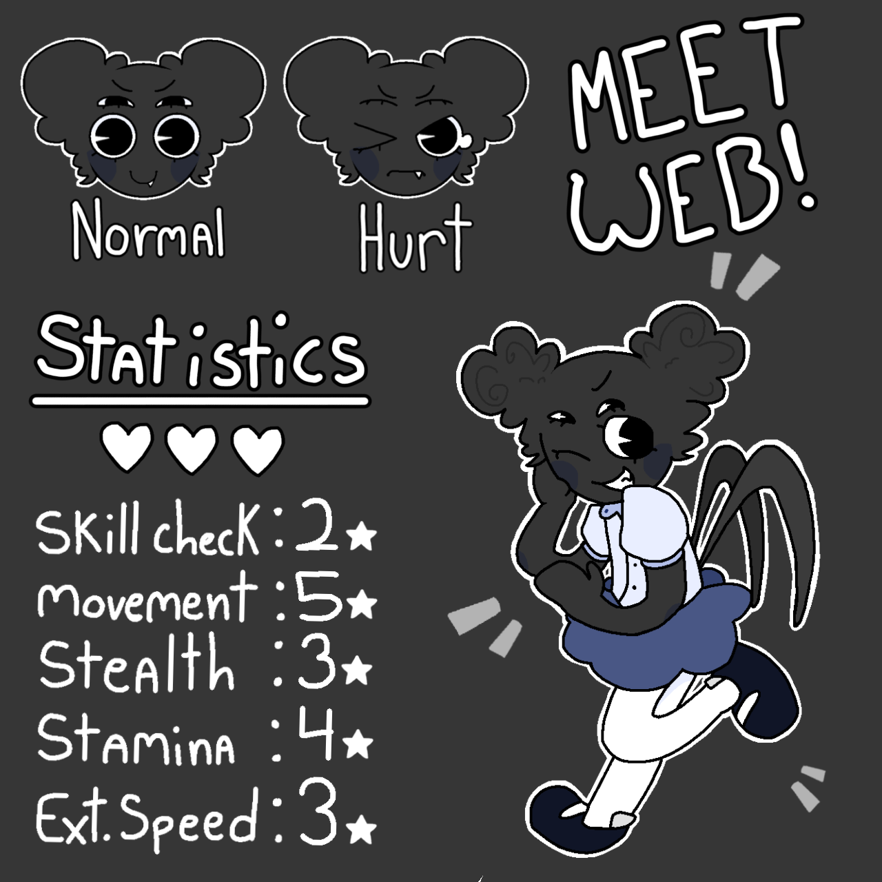 Web! Dandys world OC - ibisPaint