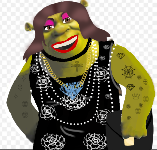 Baddie Shrek - ibisPaint