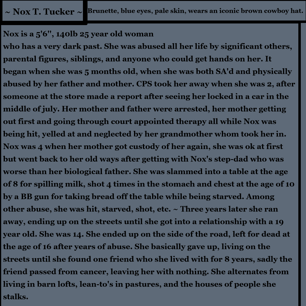 Meet my new oc Nox Tucker - ibisPaint