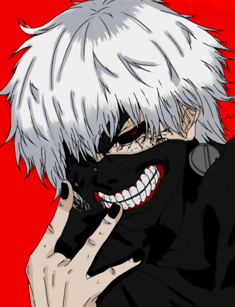 Ken Kaneki (colored) - ibisPaint