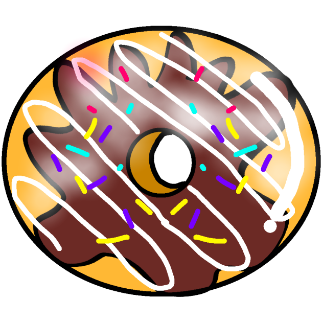 donut digital art 1 - ibisPaint