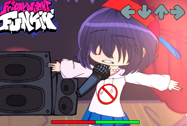 Asiendo cosplay de friday night funkin - ibisPaint