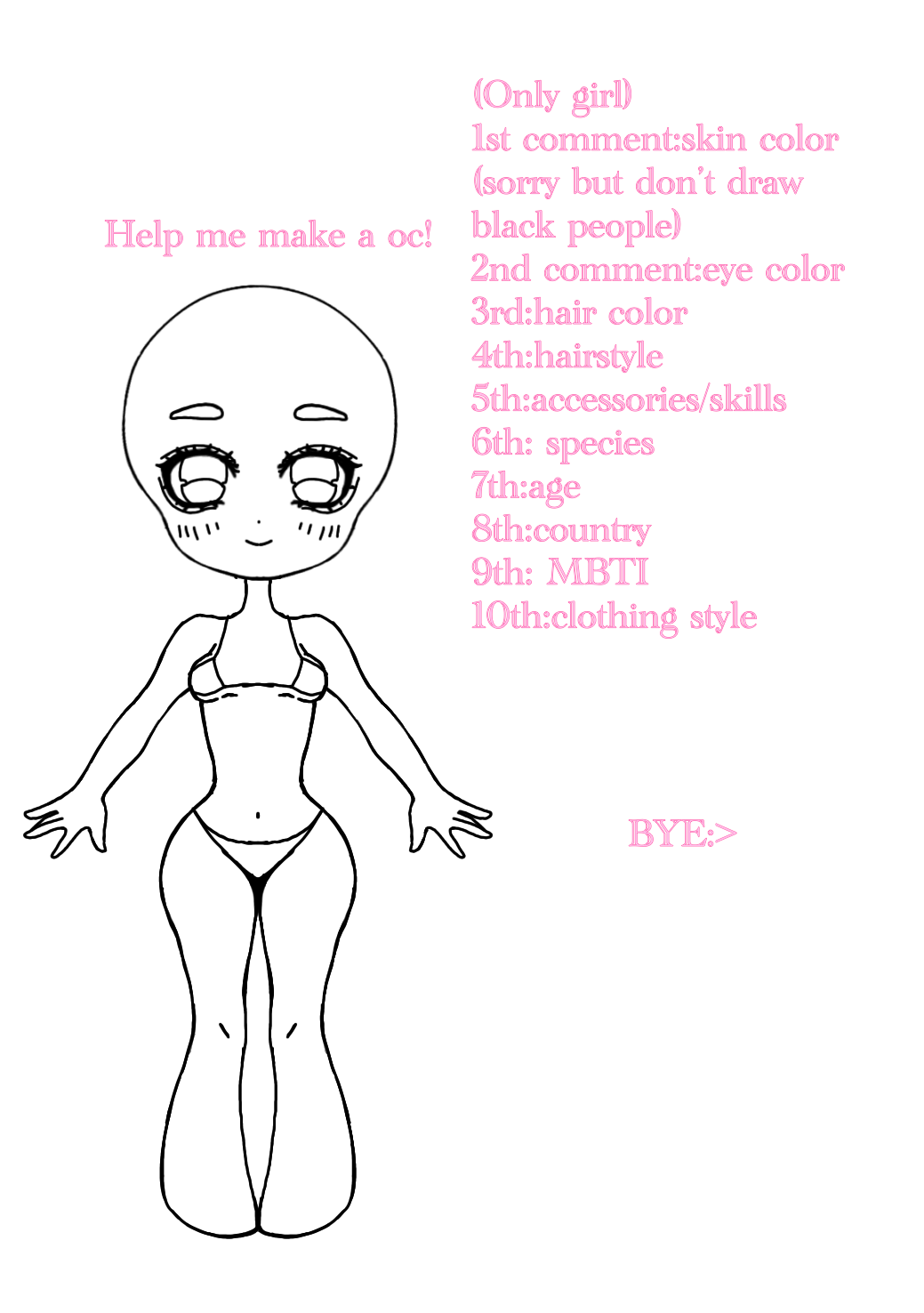 Help me make a oc! - ibisPaint