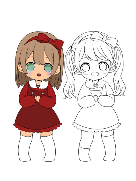 Two people collab - ibisPaint