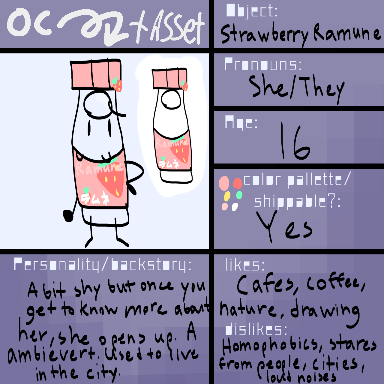 Strawberry Ramune! - ibisPaint