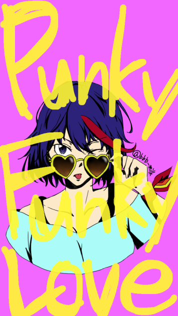 Punky Funky Ryuko - ibisPaint