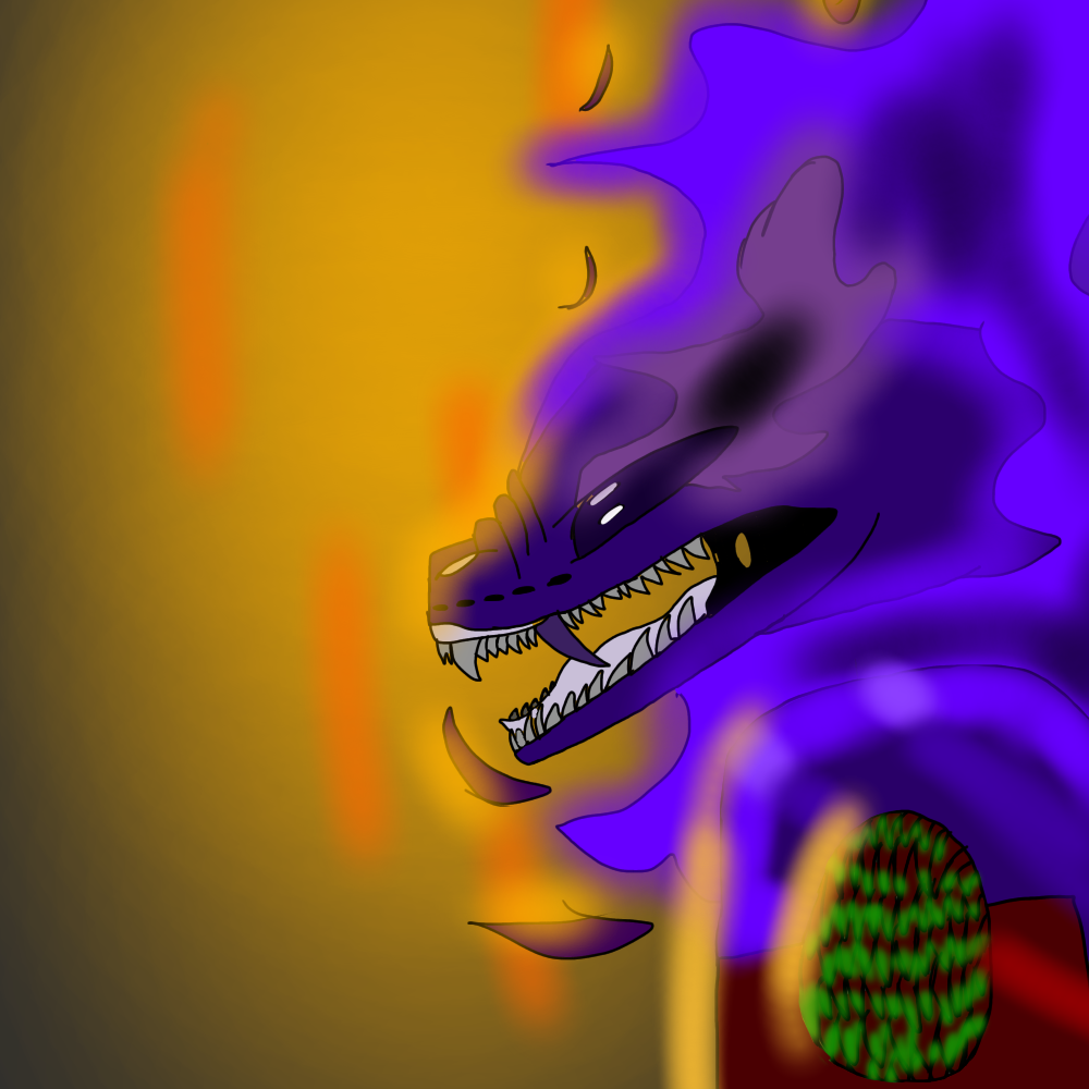 Weather dragon and Exe glitch queen - ibisPaint