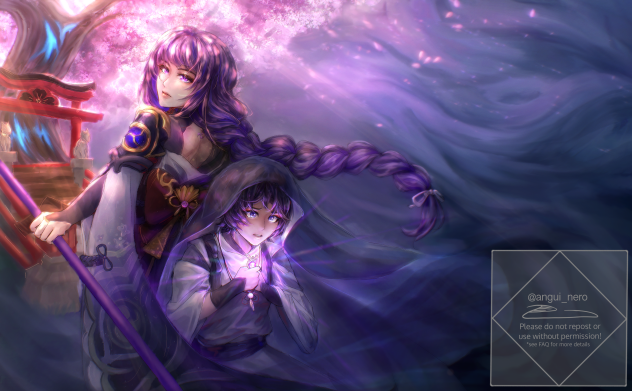 Ei and Kuni - ibisPaint