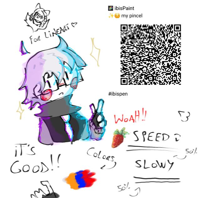 My QR pencil for you🌟 - ibisPaint