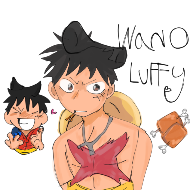 Wano Luffy - ibisPaint