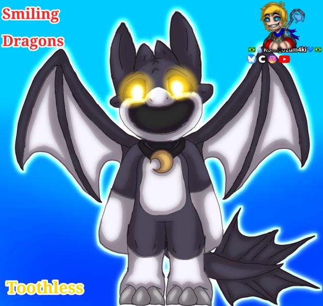 Toothless - Httyd x Poppy Playtime - ibisPaint