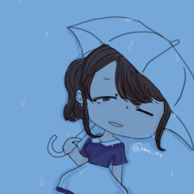 𝚁𝚊𝚒𝚗. - ibisPaint