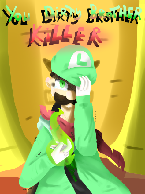Genocide SwapToad Luigi - ibisPaint