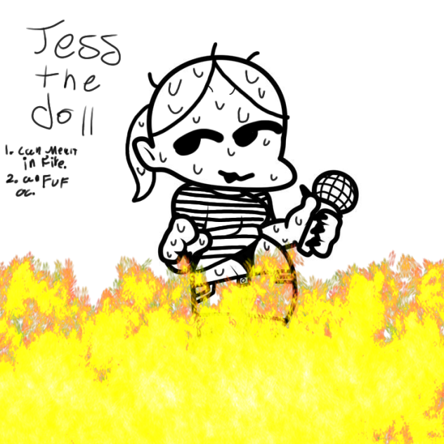 Jess the doll - ibisPaint