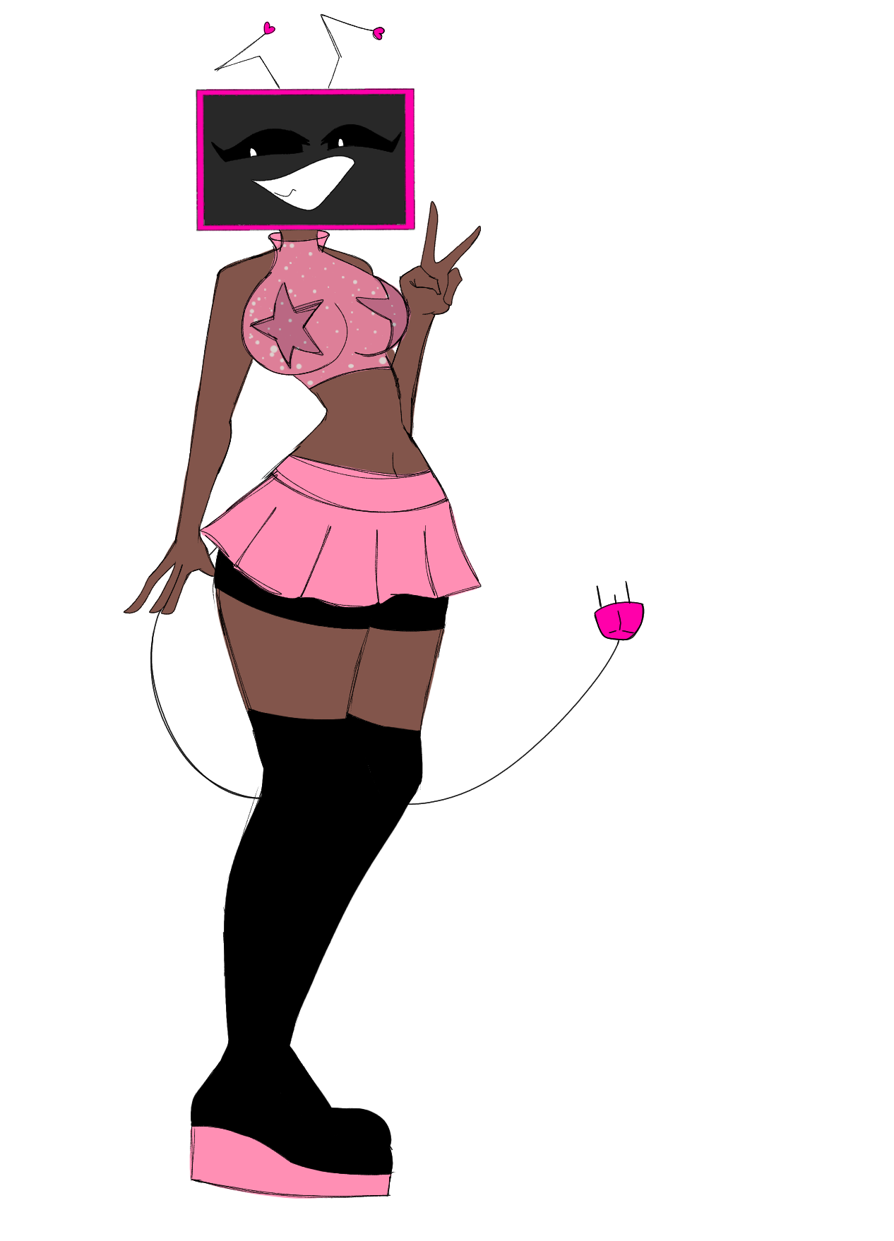 Bella standing up - ibisPaint