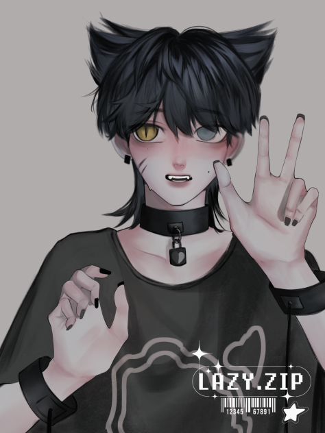 Wolf or cat - ibisPaint