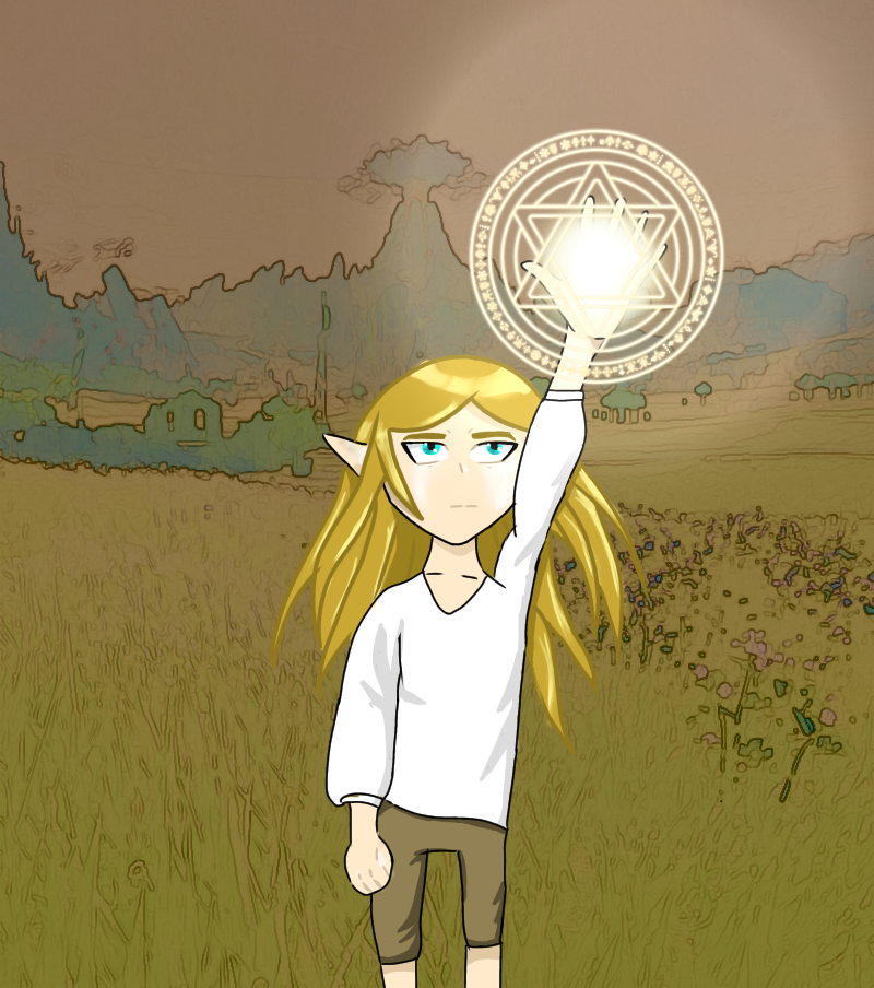 Child Zelda - ibisPaint