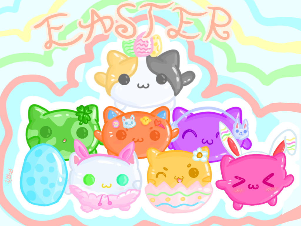 HAPPY EASTER♡♡♡♡ - ibisPaint