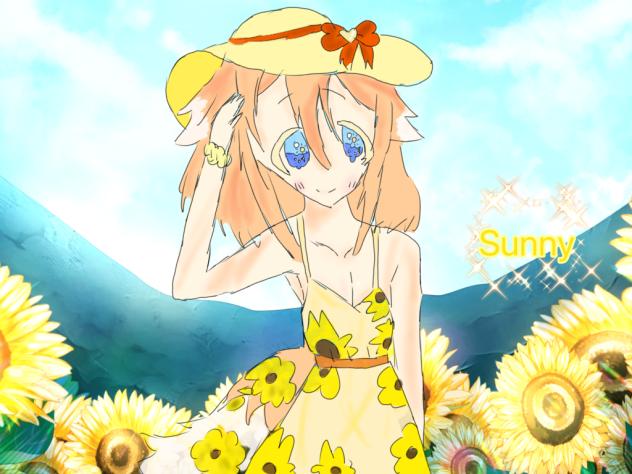 Blueberyl Sunny fanart - ibisPaint