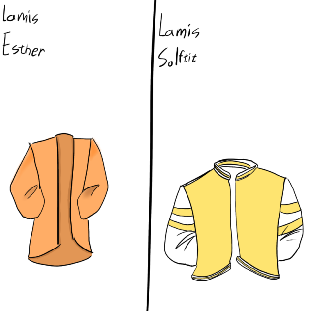Lamis Esther and Solftit cloth - ibisPaint