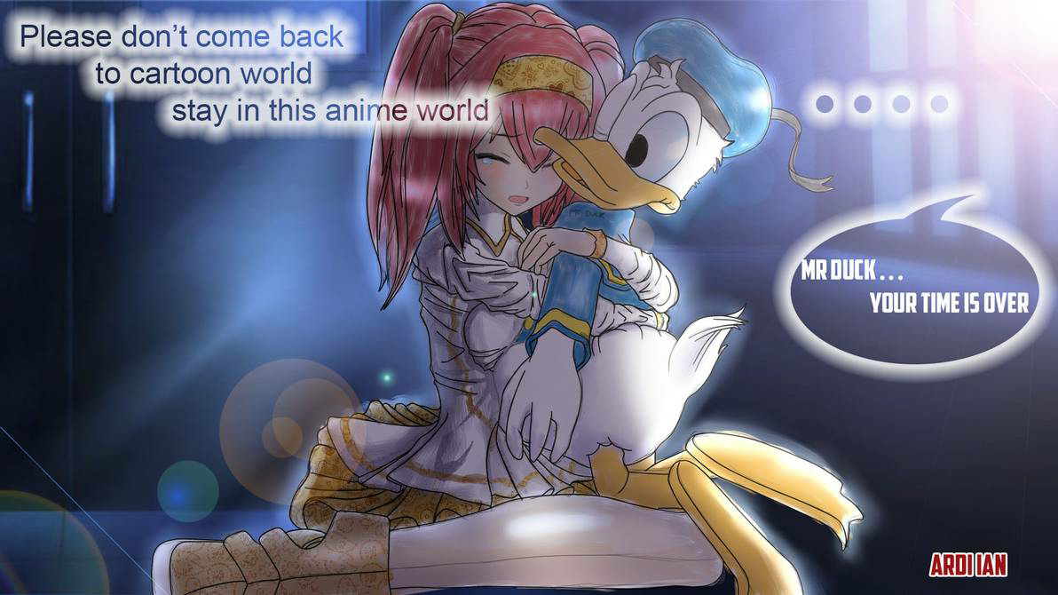 Goodbye Donald Duck ft Anime - ibisPaint