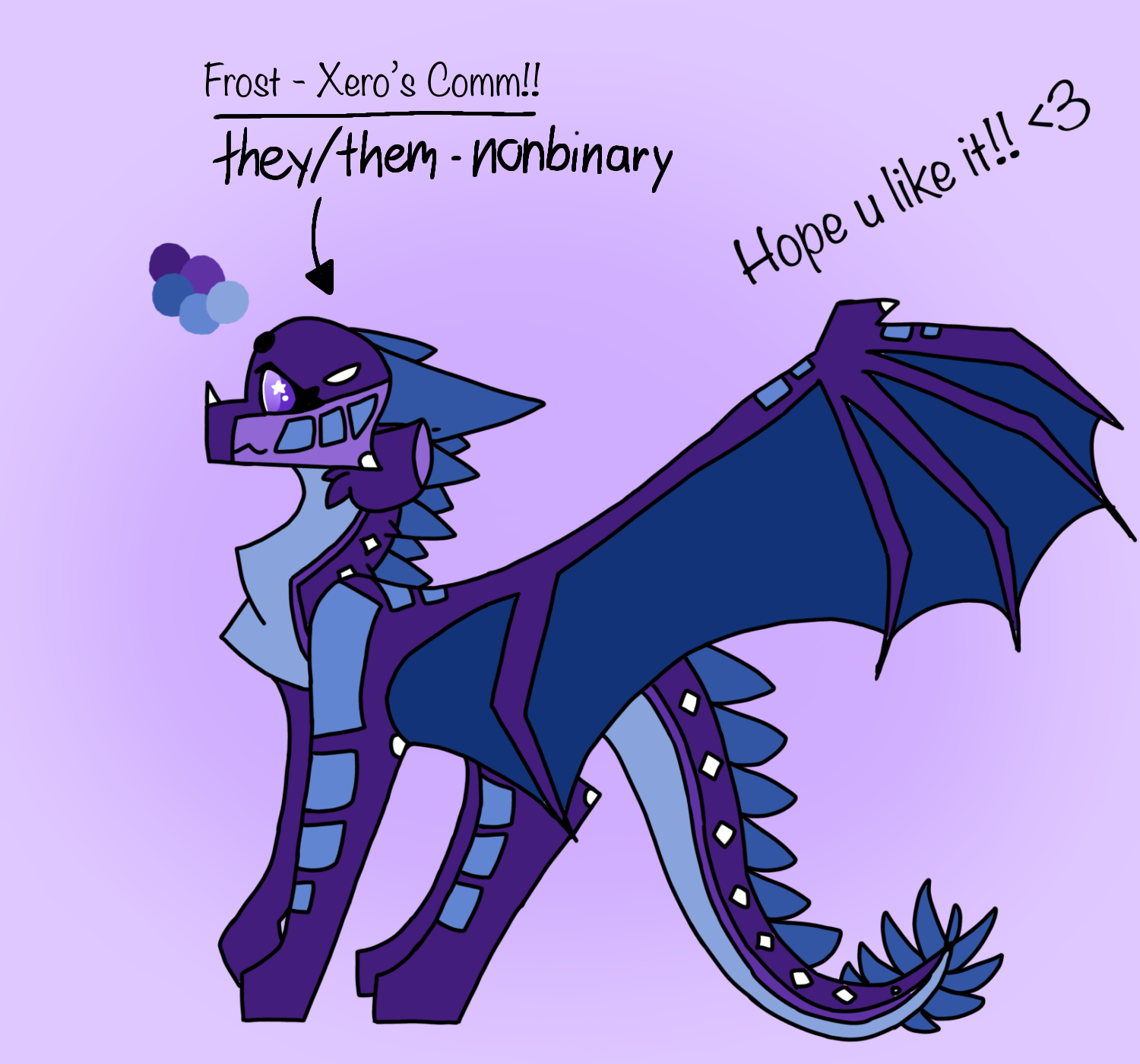 A Wof commission from Xero! - ibisPaint