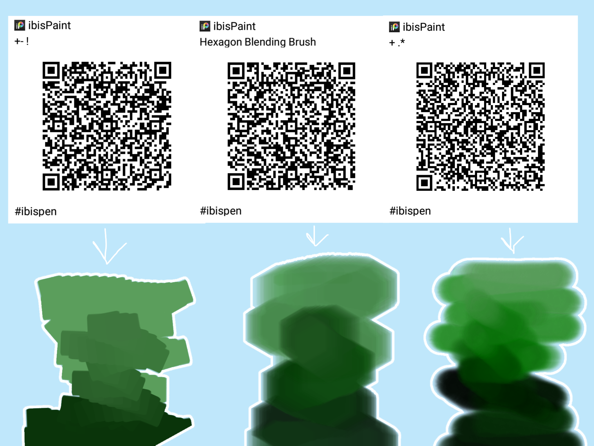 Blending + Rendering Brush Pack. - ibisPaint
