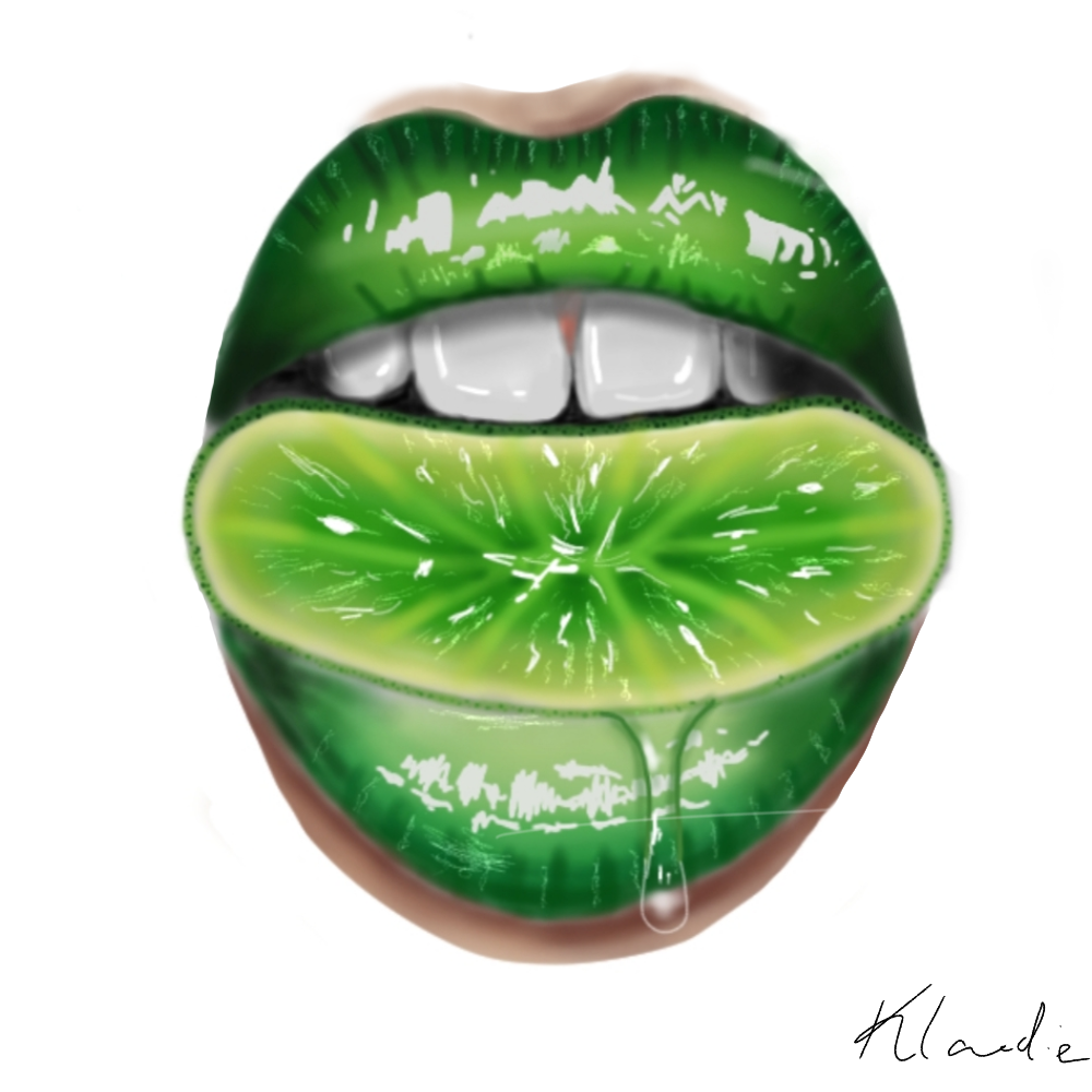 lime lips - ibisPaint