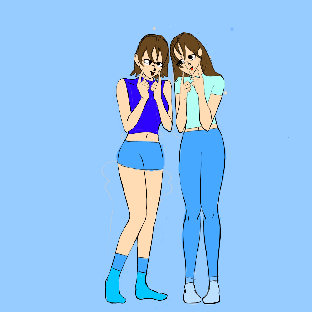 Eu e minha best - ibisPaint