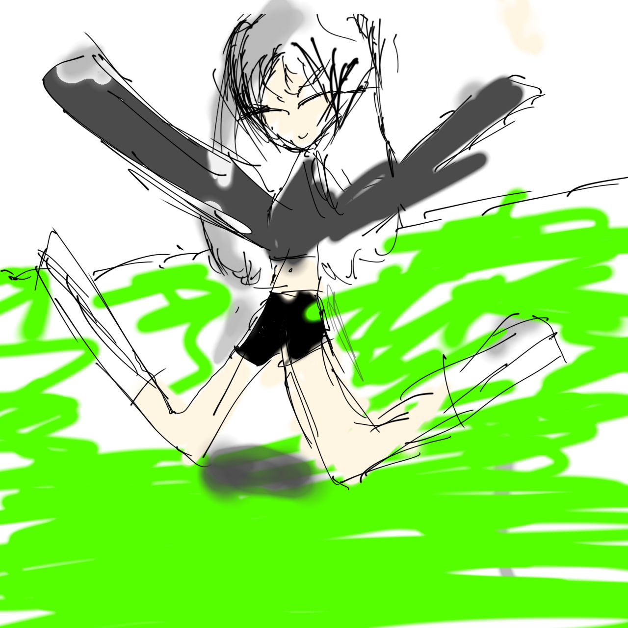 Excited moon - ibisPaint