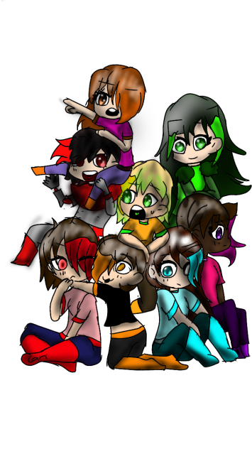 draw the squad challenge Skyline version - ibisPaint