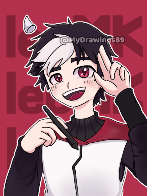 FANART PARA O LEOMK! - ibisPaint