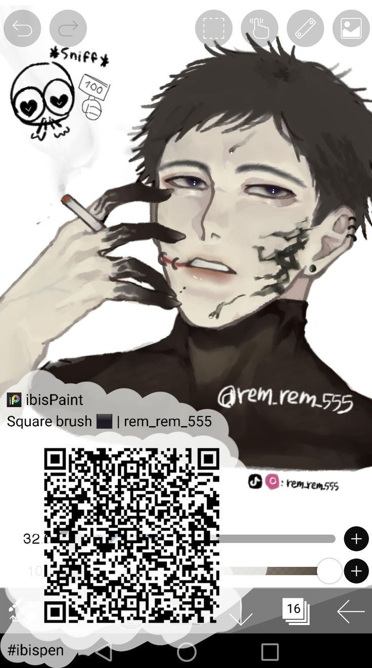 square brush - ibisPaint