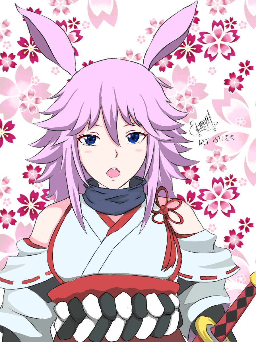 Gyakushin Miko Fanart Full version - ibisPaint
