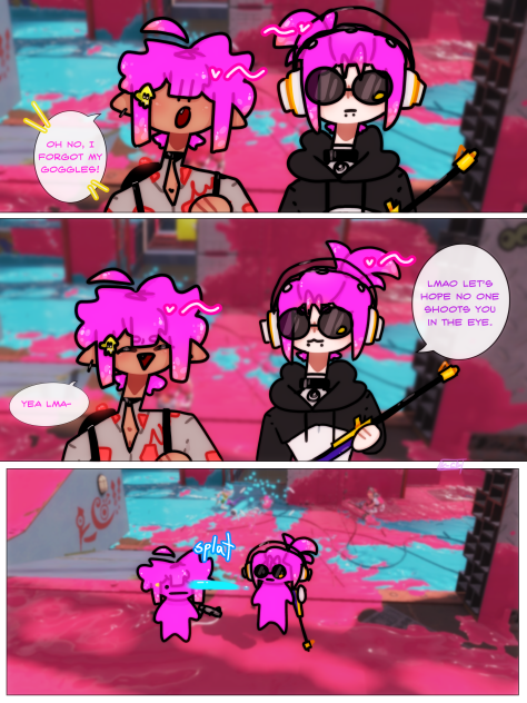 Splatoon oc comic - ibisPaint