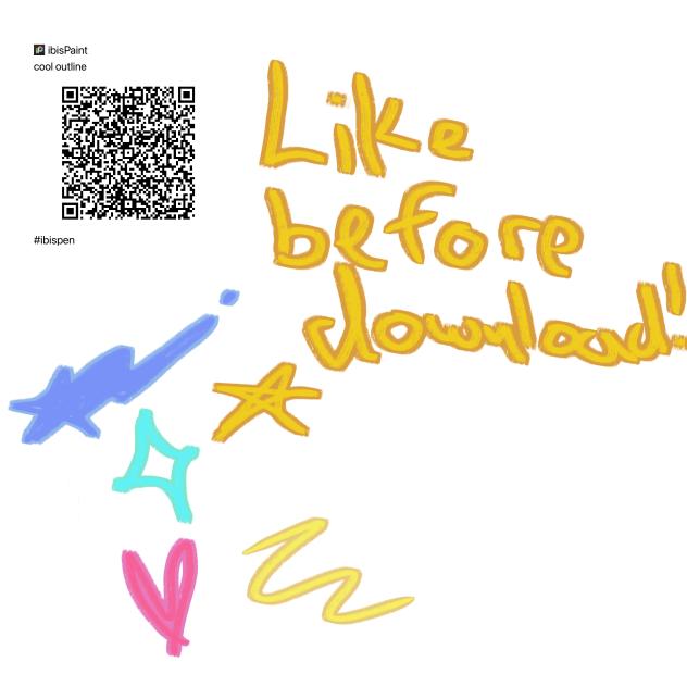 Sketch outline brush - ibisPaint