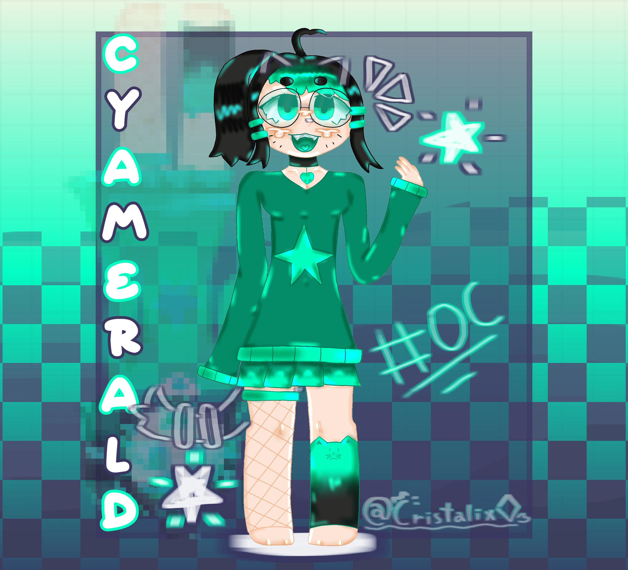 Cyamerald X3 ★°.• - ibisPaint